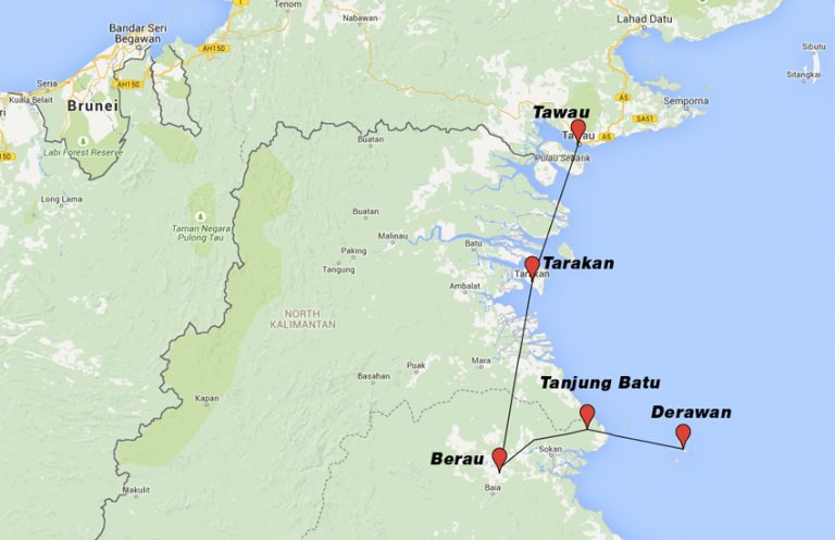 Plan your trip to the Derawan islands | Le Big Trip